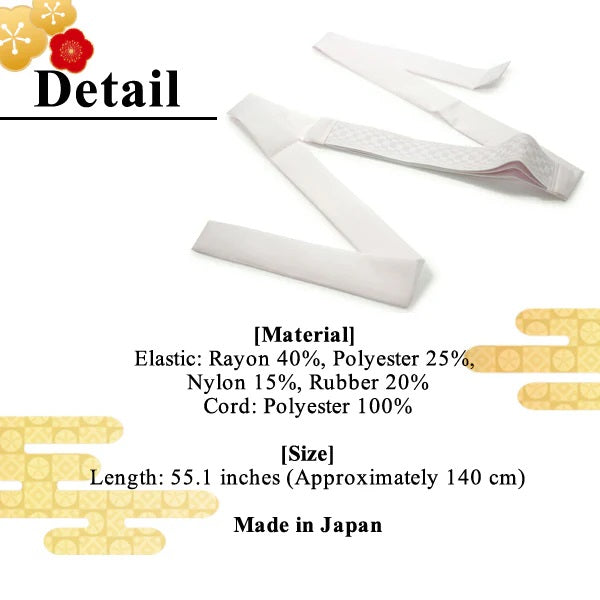 Japanese Women's Triple Karihimo String Belt Pink [Triple Band] for Tr ...